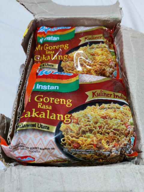 Indomie Cakalang Goreng Kuah Khas Manado Oleh Oleh Mie Mi Instant ...