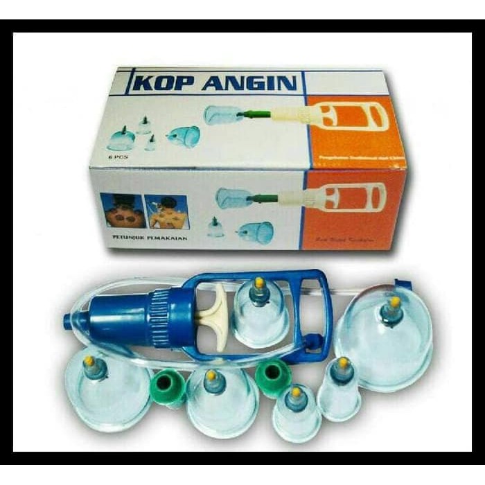 Jual Alat Kesehatan Vakum Kop Angin Bekam isi 6 Tabung Vacuum Vakum | Shopee Indonesia