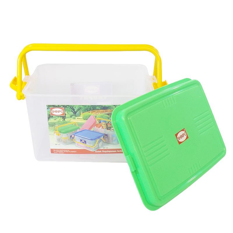 Jual SHINPO Box Penyimpanan Kontainer Plastik 6 L Kotak Donat Trophy ...