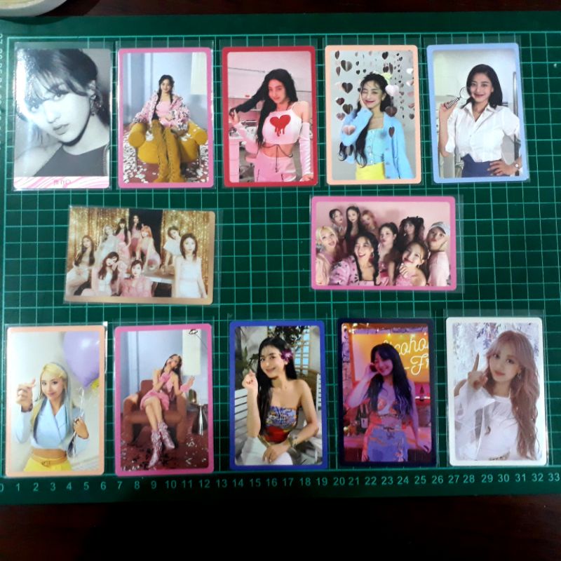 Jual POB Photocard Benefit Twice Nayeon Jeongyeon Momo Sana Jihyo Mina Dahyun Chaeyoung Tzuyu ...