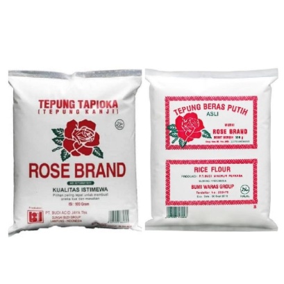 Jual TEPUNG TAPIOCA TAPIOKA ROSEBRAND 500GR | Shopee Indonesia