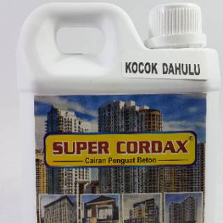 Jual Obat Cor Super Cordax / Cairan penguat Beton / Pengeras Beton 1lt ...