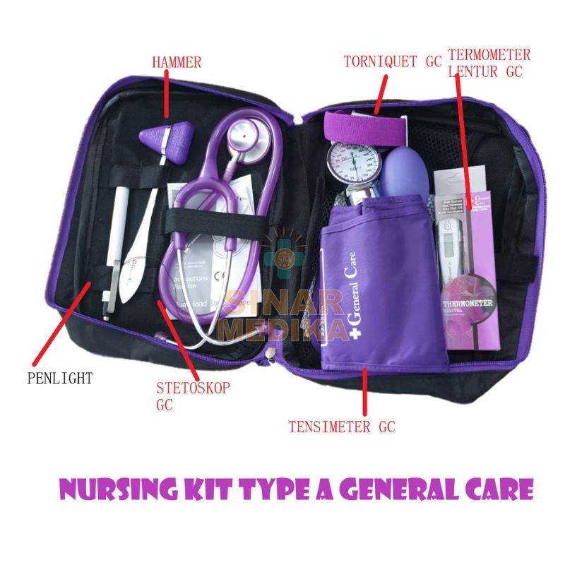 Jual medical kit nurse kit general care medkit medikal kit | Shopee ...