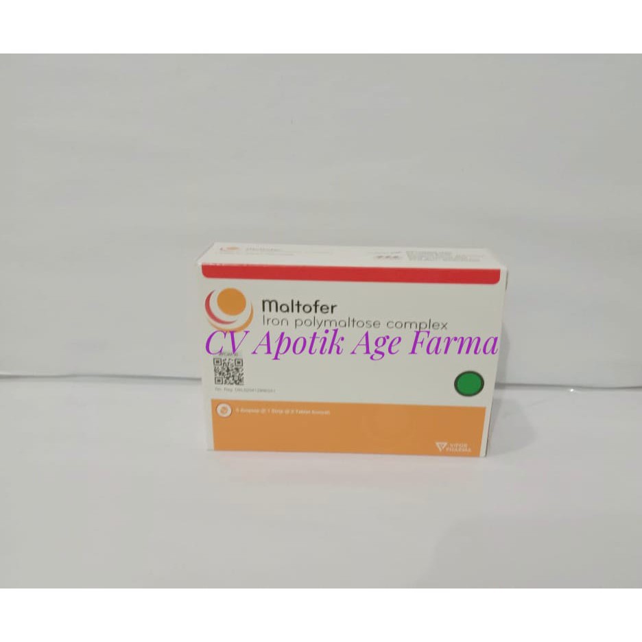 Maltofer Tablet Kunyah isi 30 (Combiphar/Vifor) | Shopee Indonesia