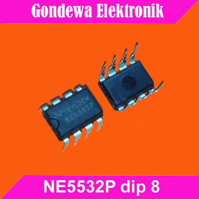 Jual NE5532P NE5532 NE5532N DIP 8 low noise Dual op amp | Shopee Indonesia