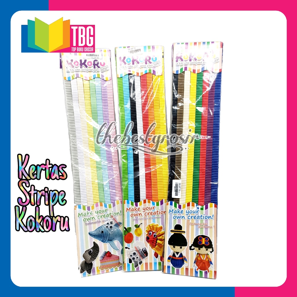 Jual KERTAS STRIP ICHI ICHIGO ICHIRO KOKORU/ KERTAS KERAJINAN/ PAPER ...