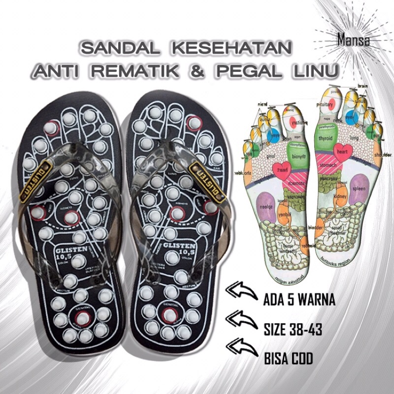 Jual Sandal Kesehatan-Sandal Terapi-Sandal Rematik-Sandal Akupuntur ...