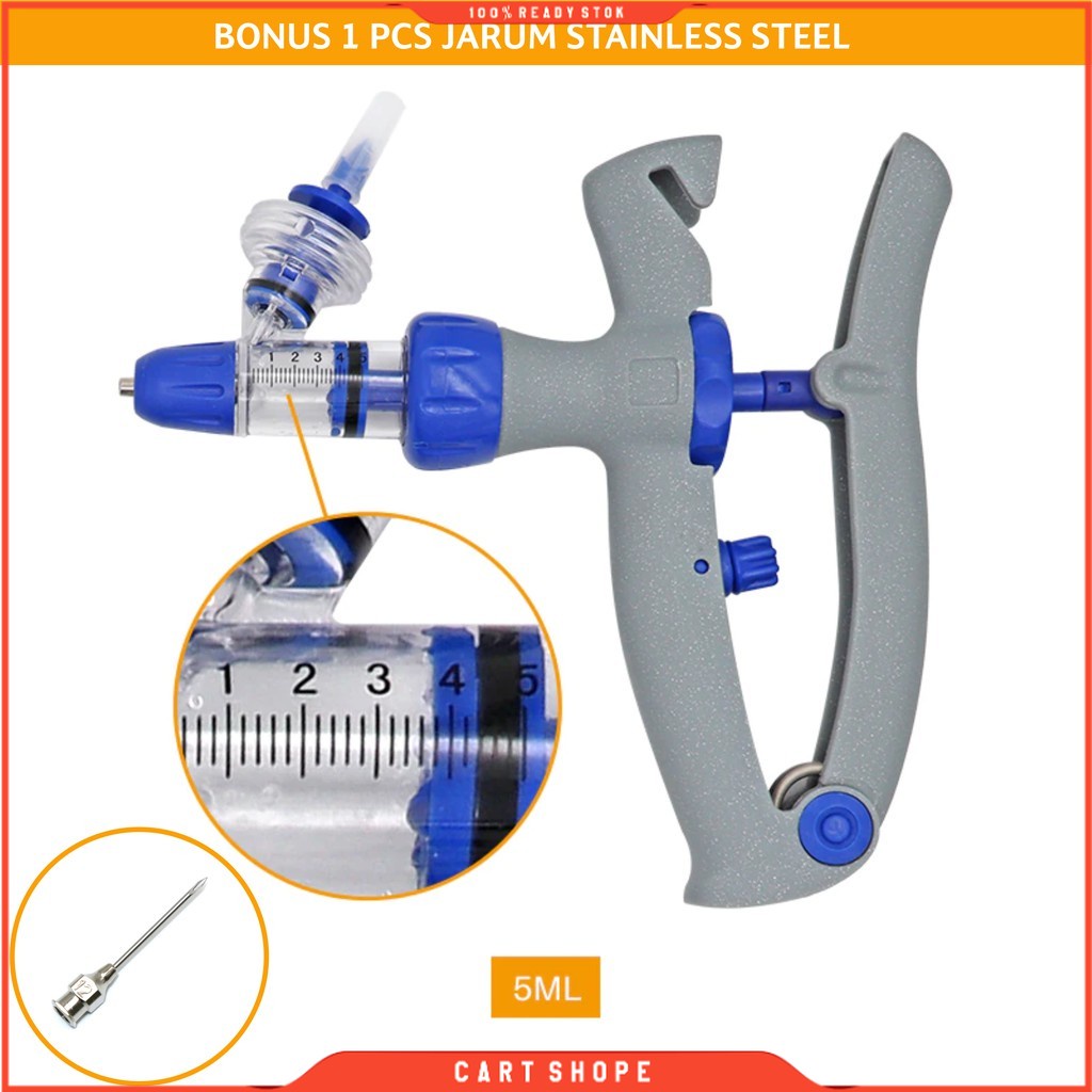 Jual Alat Suntik Otomatis Suntikan Otomatis Kapasitas 5ml Suntikan ...
