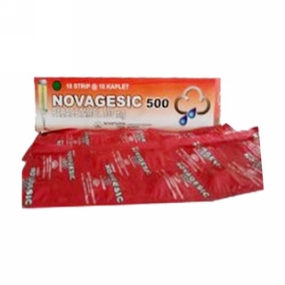 Jual NOVAGESIC TABLET PARACETAMOL 500MG OBAT DEMAM NYERI | Shopee Indonesia