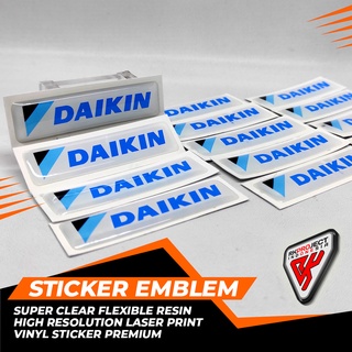 Jual DAIKIN Sticker Timbul Emblem Resin Lentur | Shopee Indonesia