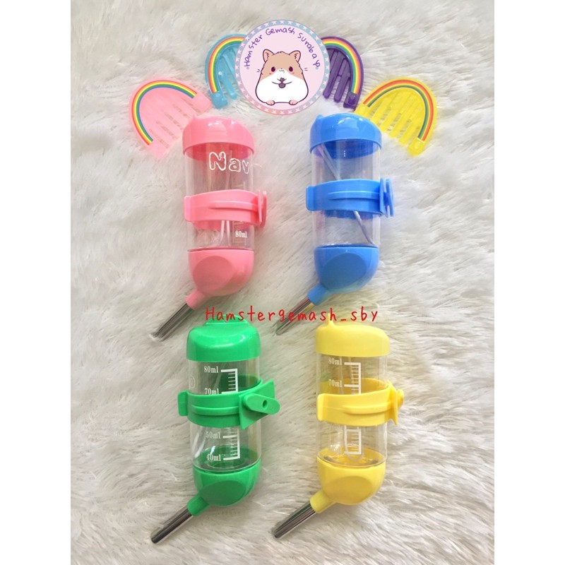 Jual TEMPAT MINUM HAMSTER 80ML NAVO/BOTOL MINUM HAMSTER/DOT MINUM ...