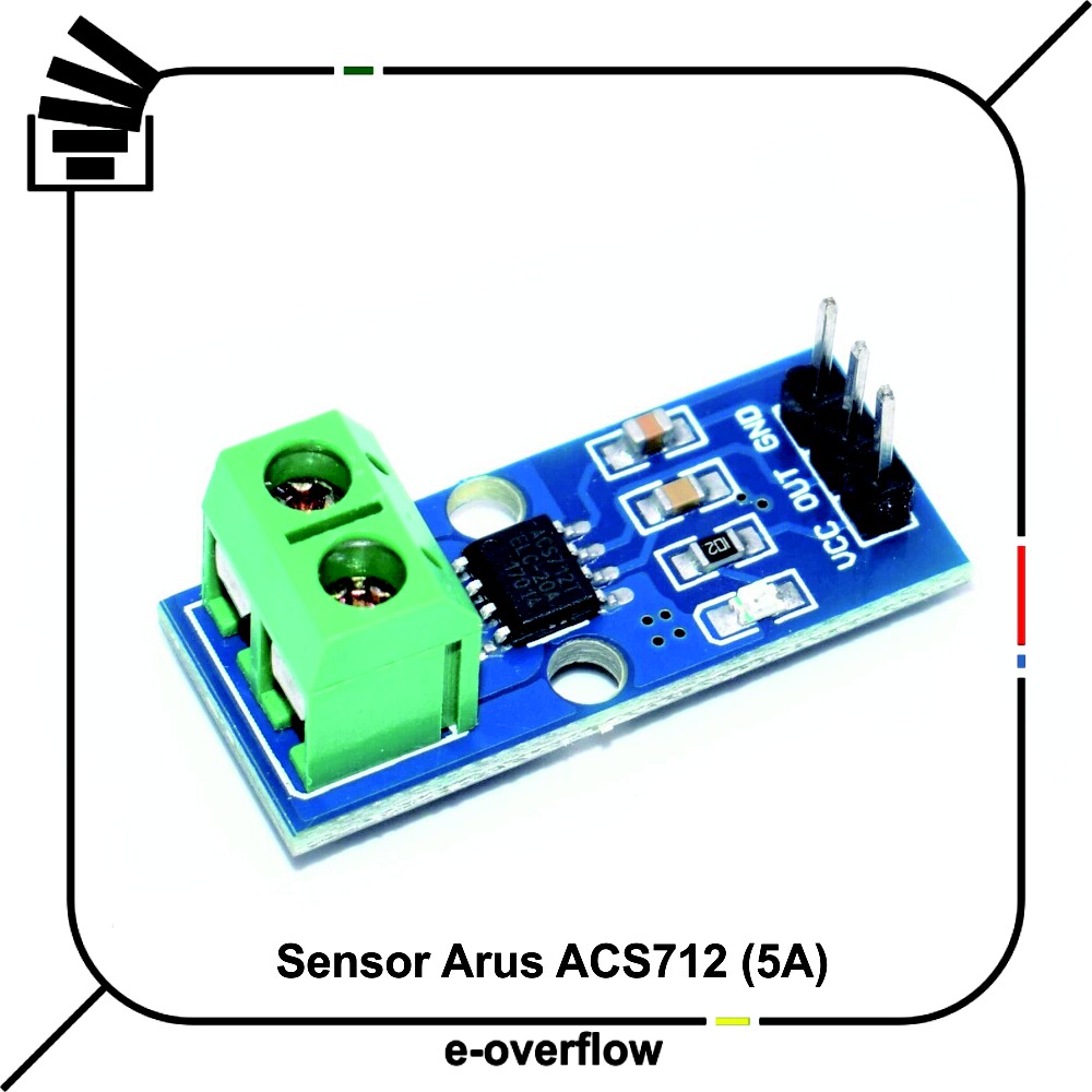 Jual Modul Sensor Arus ACS712 5A Range Hall Current Sensor Module ...