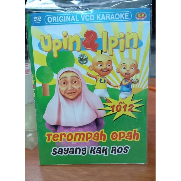 Jual Kaset Vcd Original Upin & Ipin ( terompah opah sayang kak Ros) | Shopee Indonesia