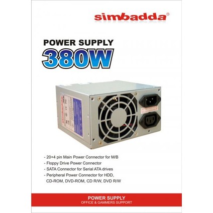 Jual Power Supply Simbadda 380W | Shopee Indonesia