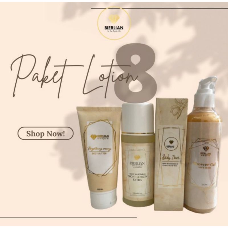 Jual BIERLIAN PAKET HAND BODY LOTION HB EXTRA WHITENING ORIGINAL | Shopee Indonesia