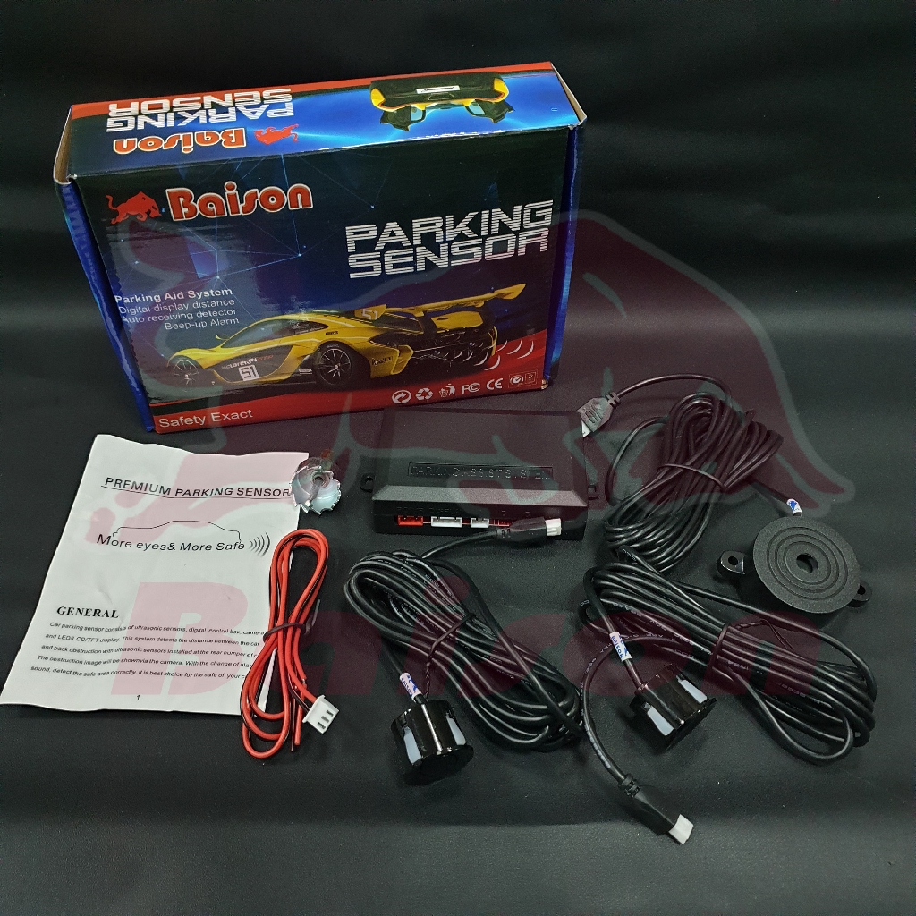 Jual Sensor Parkir Mobil Sensor Mundur Mobil 2 Titik Bunyi Beep ...