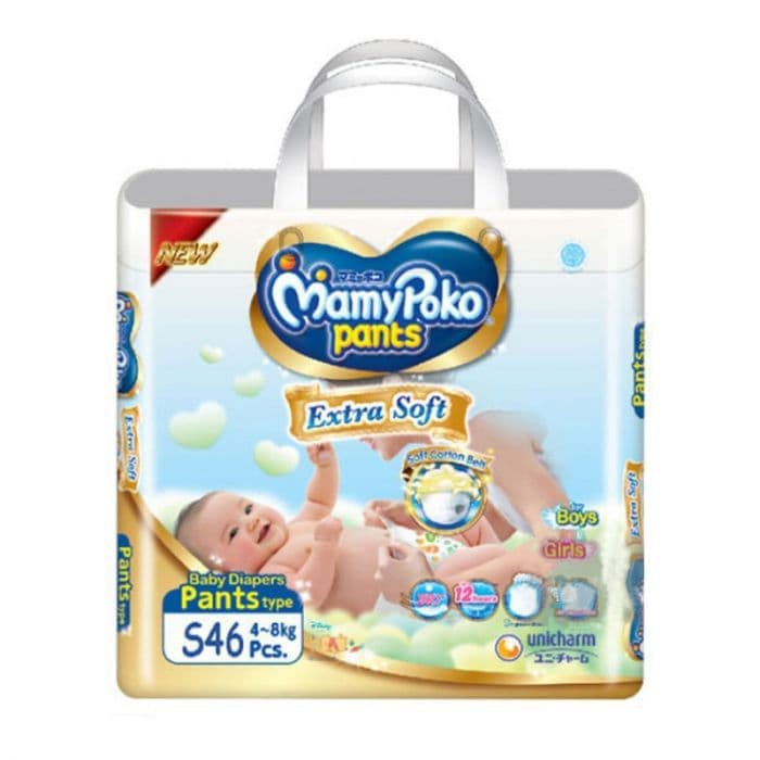Jual Mamy Poko Pants Extra soft S46 (Boy & Girl) | Shopee Indonesia