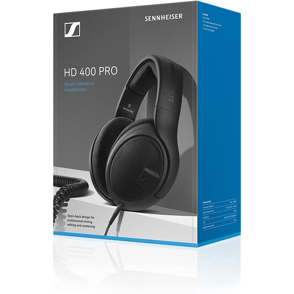 Jual Sennheiser HD400 / HD 400 Pro Professional Dynamic Headphones ...