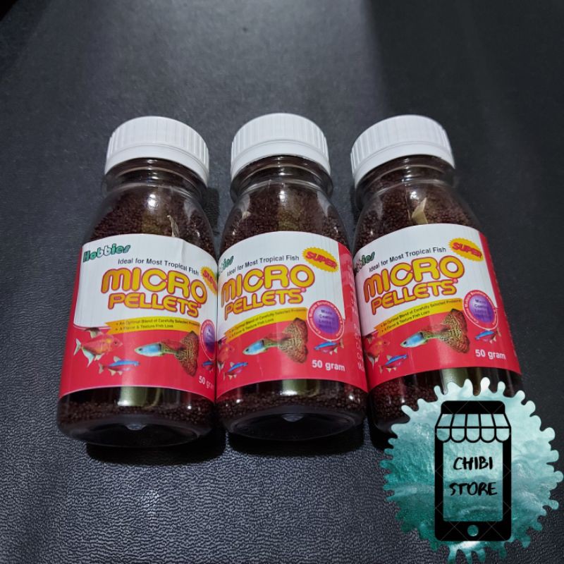 Jual MAKANAN IKAN / PELET IKAN / MICRO PELET SUPER 50GR / MAKANAN IKAN ...