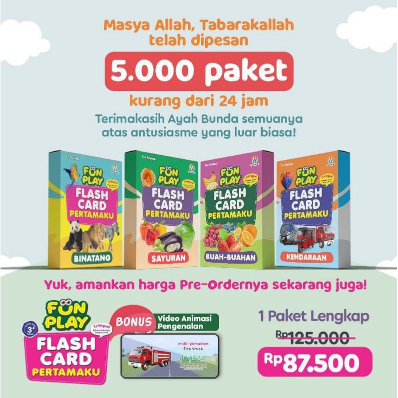 Jual Flashcard Pertamaku | Shopee Indonesia