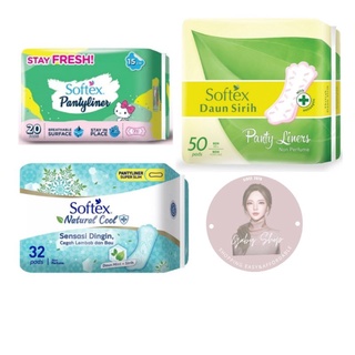 Jual SOFTEX PANTYLINER NATURAL COOL/HELLO KITTY/REGULER 15 CM | Shopee ...