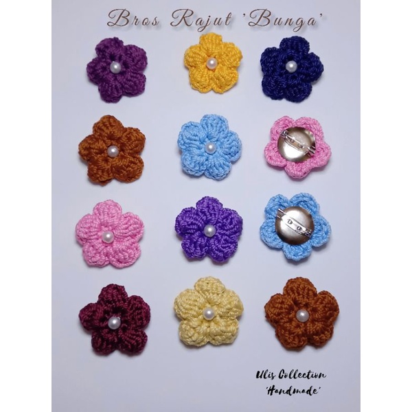 Jual Ulis Collection Handmade - Bros Rajut Bunga | Shopee Indonesia