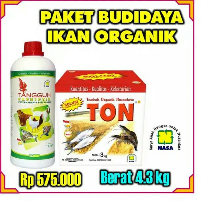 Jual Vitamin suplemen ikan paket budidaya ikan organik | Shopee Indonesia