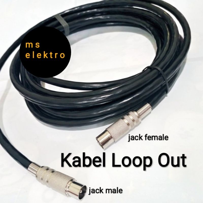 Jual Kabel Loop Out Paralel Antena TV dan STB Digital 0.5 0.75 1 1.5 2 ...