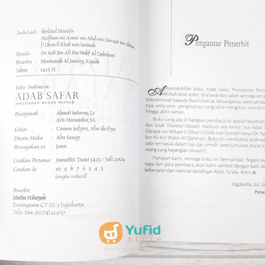 Jual BUKU ADAB SAFAR PERJALANAN PENUH BERKAH (MEDIA HIDAYAH) | Shopee ...