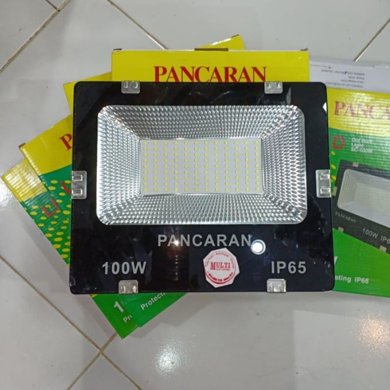 Jual LAMPU SOROT LED 100 Watt Putih PANCARAN Lampu Tembak 100W Putih | Shopee Indonesia