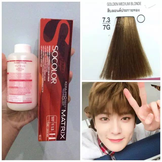 Jual 90 ML Matrix Socolor 7.3 / 7G / Cat Matrix / Cat Rambut ...