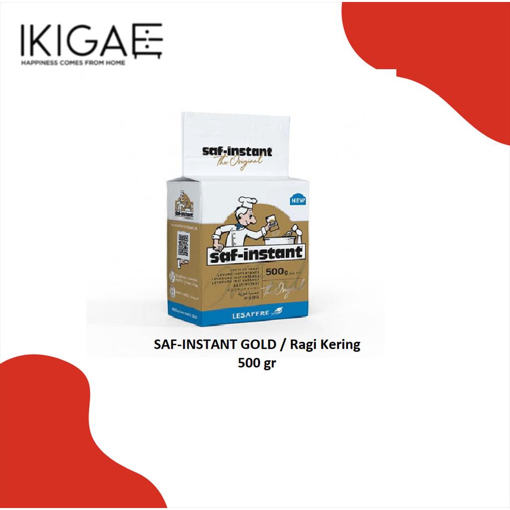 Jual SAF INSTANT GOLD / Ragi Instan / Instant Dry Yeast 500 gr ...