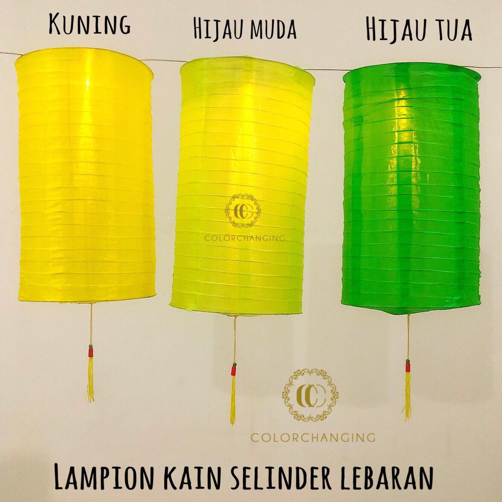 Jual lampion selinder kain lebaran idul fitri ramadan islamic outdoor ...