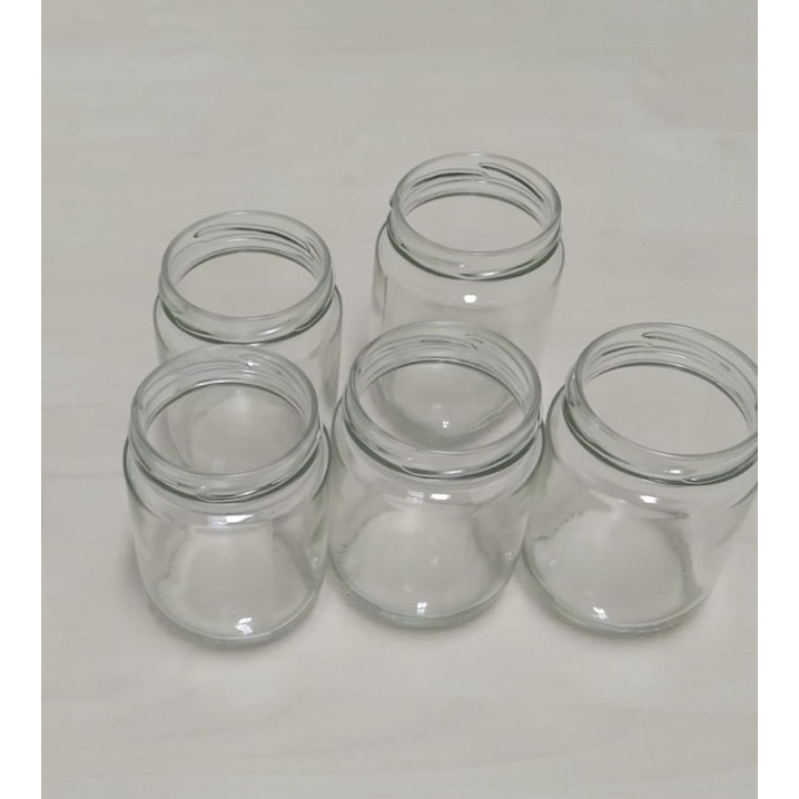 Jual Botol Jar kaca / beling 250ml - TANPA TUTUP | Shopee Indonesia