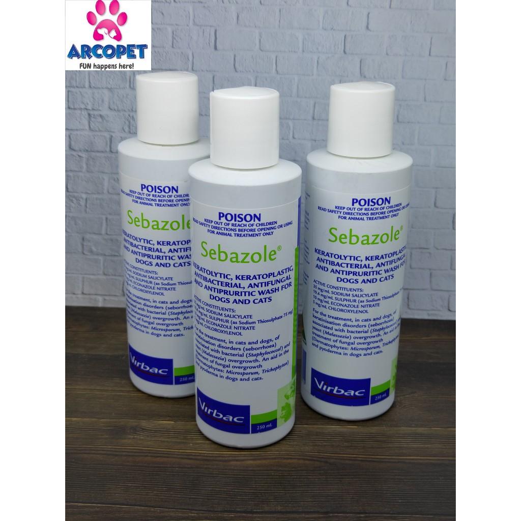 Jual Shampoo perawatan jamur - Sebazole - 250 ml Indonesia|Shopee Indonesia
