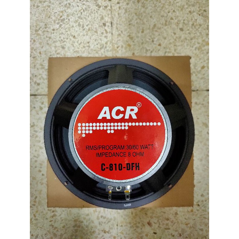 Jual Speaker ACR 8 inch C-810-DFH Woofer | Shopee Indonesia