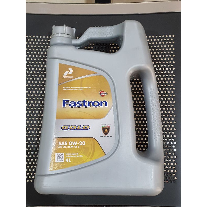 Jual Oli Pertamina Fastron Gold 0W-20 4L Original | Shopee Indonesia