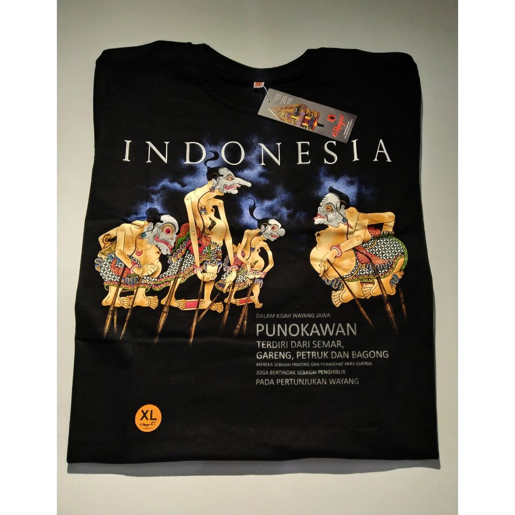 Jual Kaos Budaya wayang kirangan Punokawan Indonesia|Shopee Indonesia Jual Kaos Budaya wayang kirangan Punokawan Indonesia|Shopee Indonesia