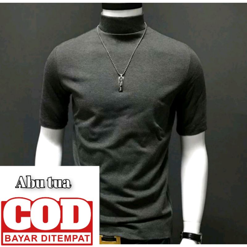 Jual TERMURAH Kaos Turtleneck Polos Pria Baju Model Korea Kerah Tinggi ... Jual TERMURAH Kaos Turtleneck Polos Pria Baju Model Korea Kerah Tinggi ...