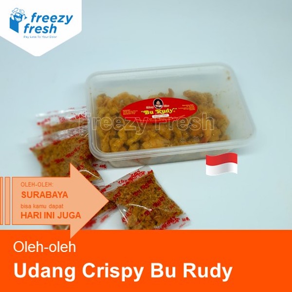Jual Udang Crispy Bu Rudy - Oleh-oleh Surabaya | Shopee Indonesia