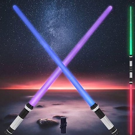 Jual Mainan Pedang LightSaber Star Wars Duo Blade Lightsaber 2 in 1 ...