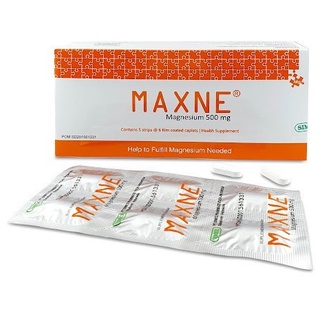 Jual MAXNE (BOX 30 TABLET) MAGNESIUM 500 MG | Shopee Indonesia