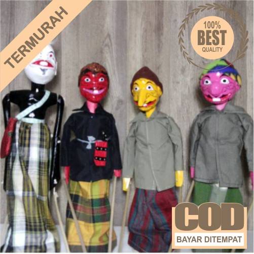 Jual WAYANG GOLEK/WAYANG GOLEK PANAKAWAN/WAYANG GOLEK SET MURAH/HIASAN ...
