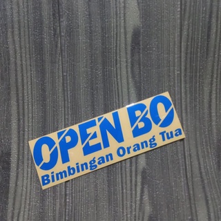 Jual STIKER OPEN BO CUTTING | Shopee Indonesia