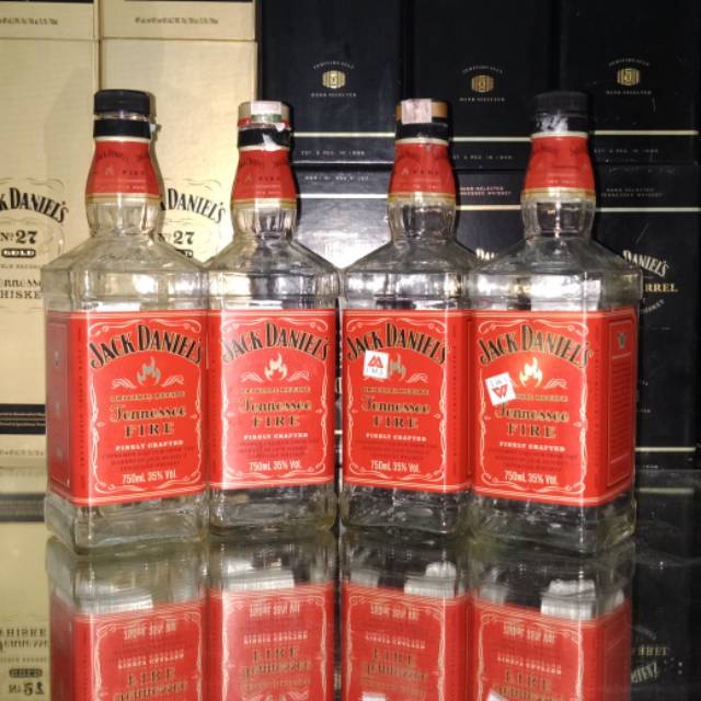 Jual Botol bekas miras jack daniel botol bekas minuman keras jack daniel botol bekas whisky jack ...