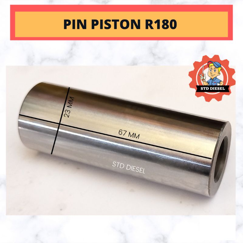 Jual PIN PISTON R180 8 HP PK MESIN DIESEL ENGINE PEN SEKER AS PISTON ...