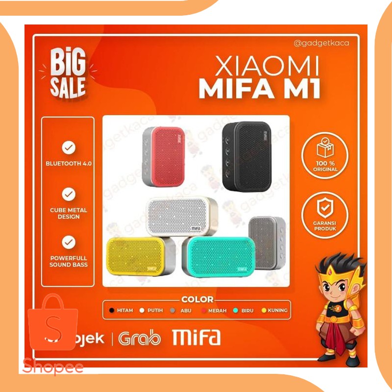Jual Promo tools Speaker Bluetooth Portable Xiaomi MiFa M1 Cube ...