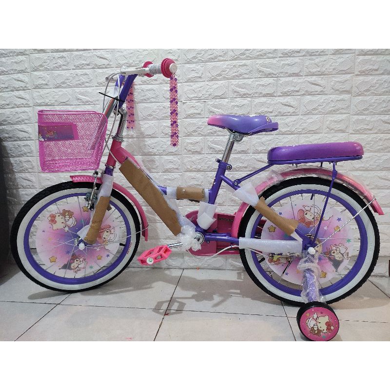 Jual SEPEDA ANAK PEREMPUAN ELEMENT KIDS BIKE SANRIO 2.0 MINI 12 / 16 ...