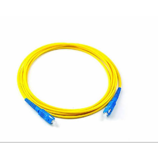 Patchcord fiber optik SC to SC | Shopee Indonesia