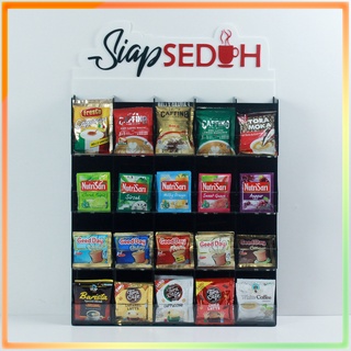 Jual Rak Kopi Sachet Display Siap Seduh Hanging 20 Bahan Acrylic ...